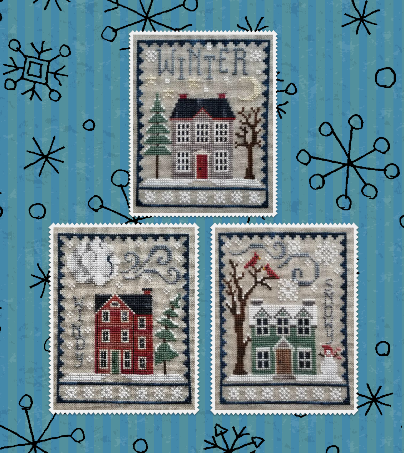 Another House Trio Ready to Go! – waxingmoondesigns.com